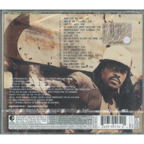 Beenie Man CD Back To Basics/Virgin ‎– 7243 5 95174 2 1 Sealed | eBay