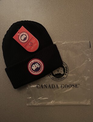 [NWT] Canada Goose Artic Disc Toque Black O/S Unisex | eBay