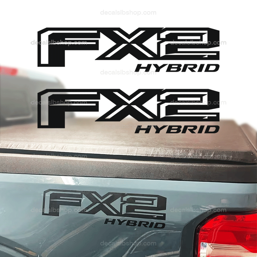 FX2 Hybrid Decals Fits Ford Maverick F150 Truck Off Road Vinyl Decal ...