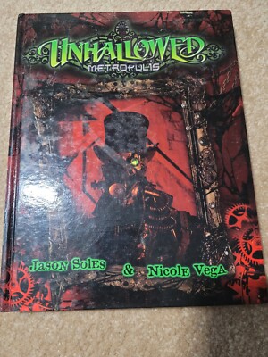 Unhallowed Metropolis RPG Book Manual Source New Dark Age Soles Vega ...