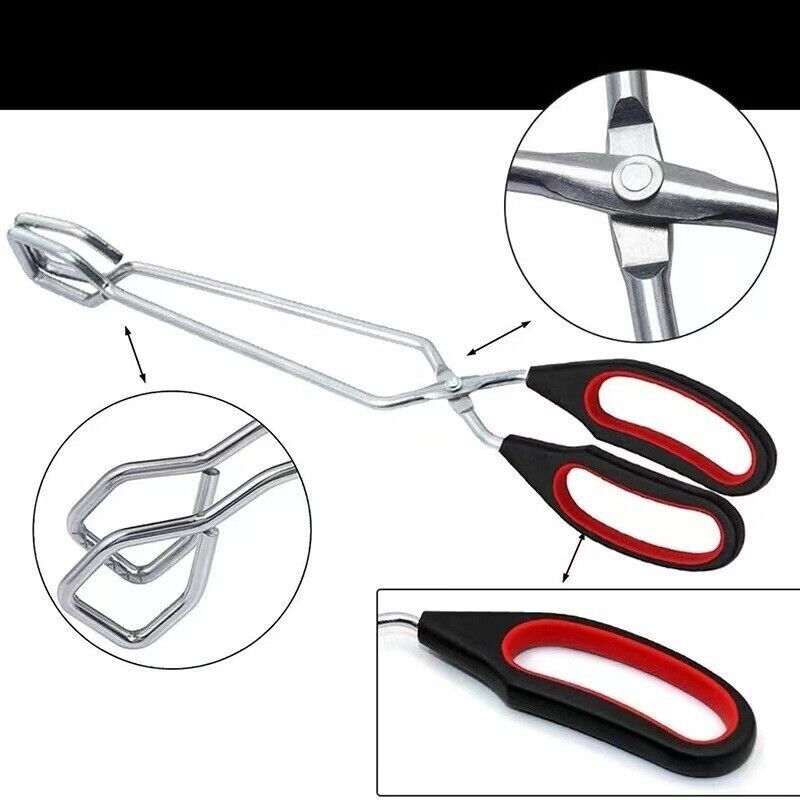 3 Pack Stainless Steel Scissor Tongs, Kitchen Tongs for Cooking Food ...