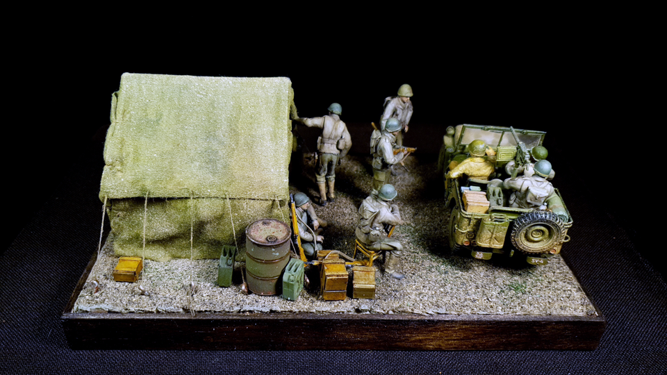 1/35 Scale WWII Command Post by Holomaxstudio - Handcrafted Detailed ...