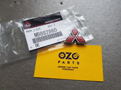 Genuine Mitsubishi Lancer Evo 5 rear badge logo emblem MB882860 | eBay