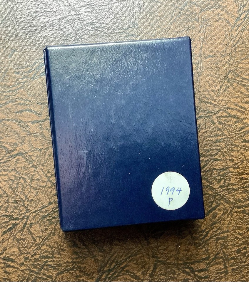 1994 P 1oz Proof American Silver Eagle Coin ASE w/OGP COA Spots on ...