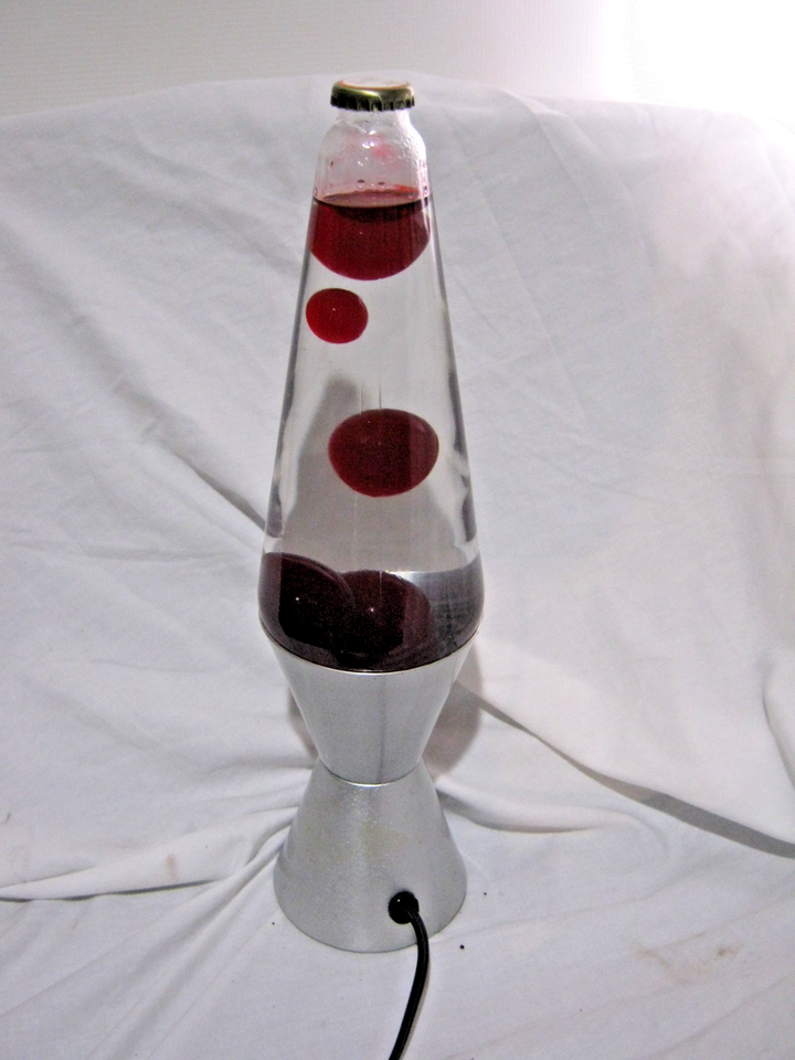 Vintage Y2K Motion Lava Lamp Model K2110 14.5” Works red orange | eBay