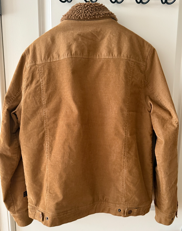 Howler Bros. Fuzzy Depot Jacket Duck Brown Canvas Medium | eBay
