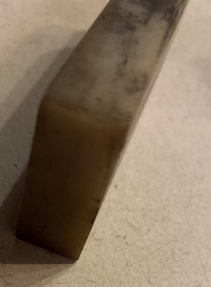 Vtg Translucent Hard Arkansas Style Oil Sharpening Stone 4-15/16”x1-15/ ...