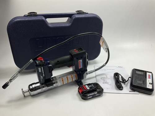 Lincoln 1884 Lithium-Ion PowerLuber 20-Volt Battery-Operated Cordless Grease Gun | eBay