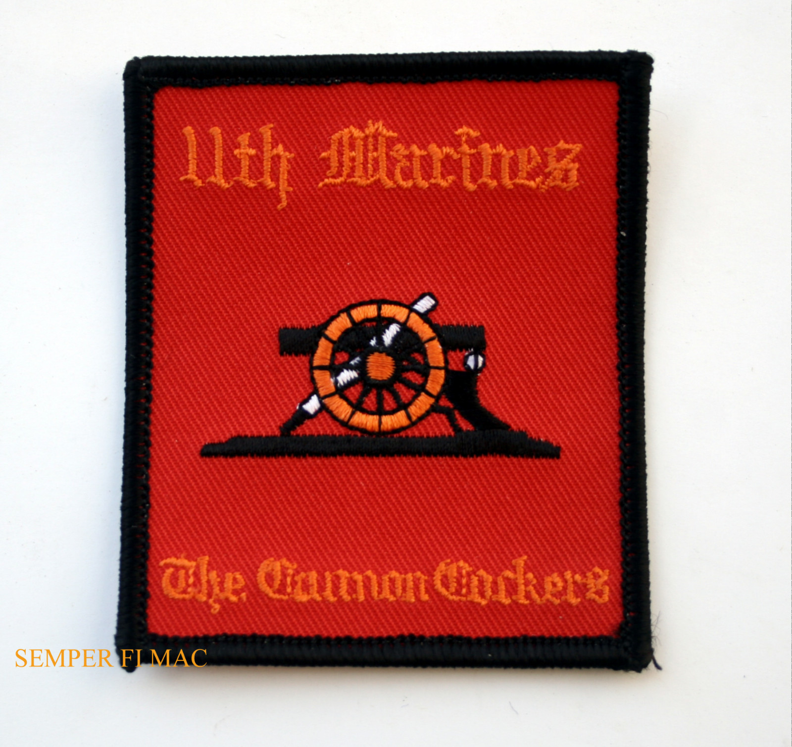 11TH MARINES REGIMENT PATCH US MARINE 1ST MAR DIV CAMP PENDLETON CANNON ...