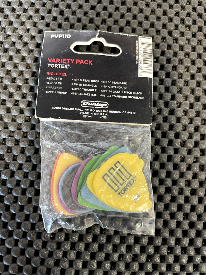 VINTAGE Tortex-Dunlop variety 12 pack guitar picks - SEALED ...