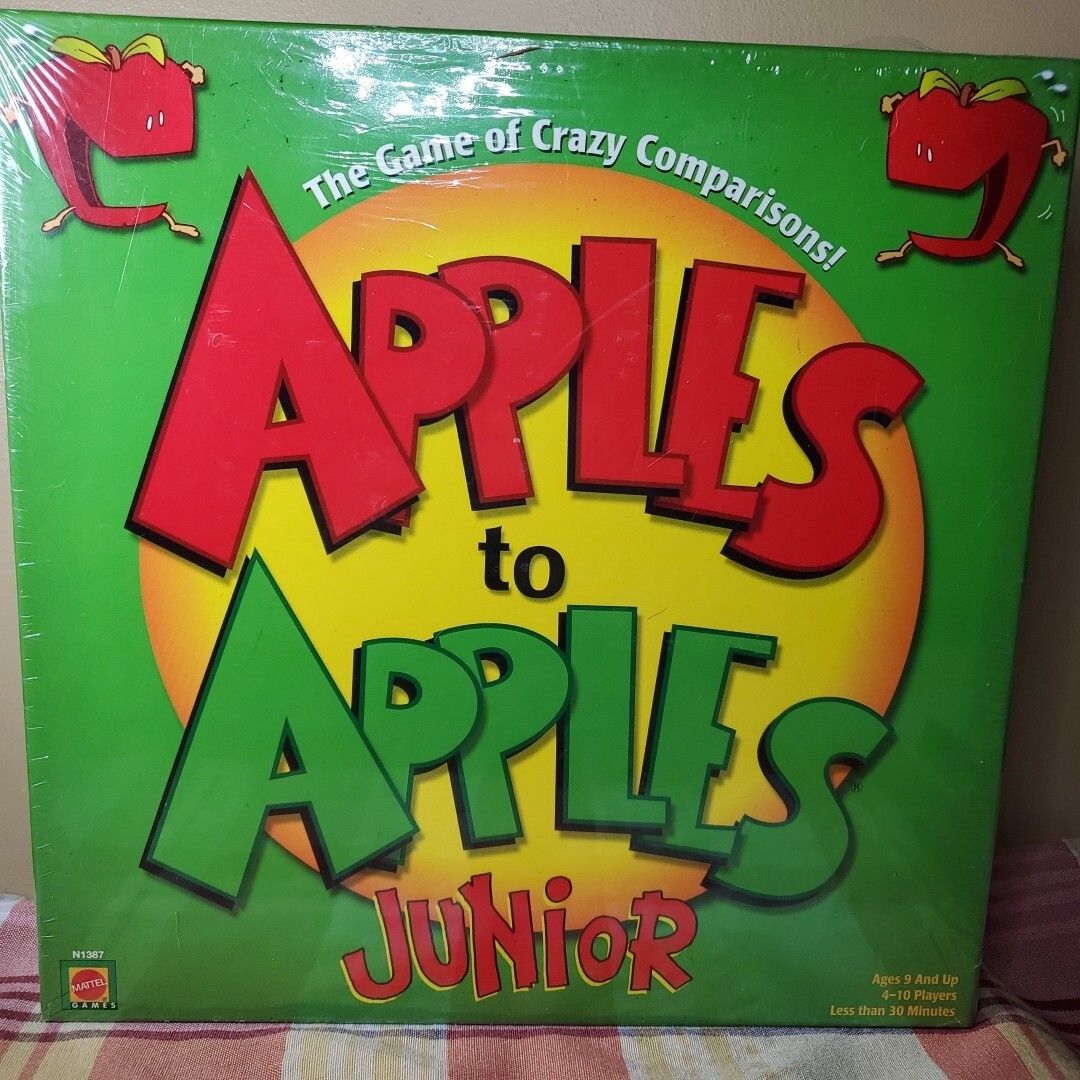 Mattel Games Apples to Apples Junior: The Game of Crazy Comparisons ...