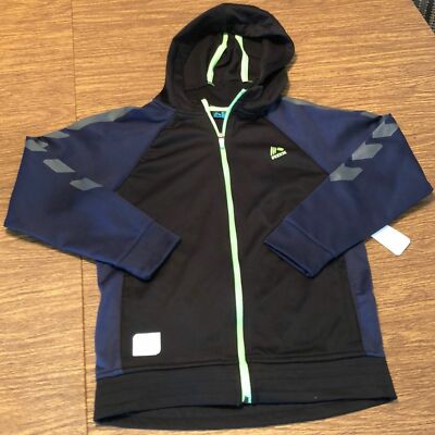 Youth RBX Active Athletic Full Zip Long Sleeve Compression Style Jacket ...