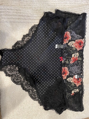 NWT, 2 Pair, Torrid, Size 5, Hipster Black & Lace. | eBay
