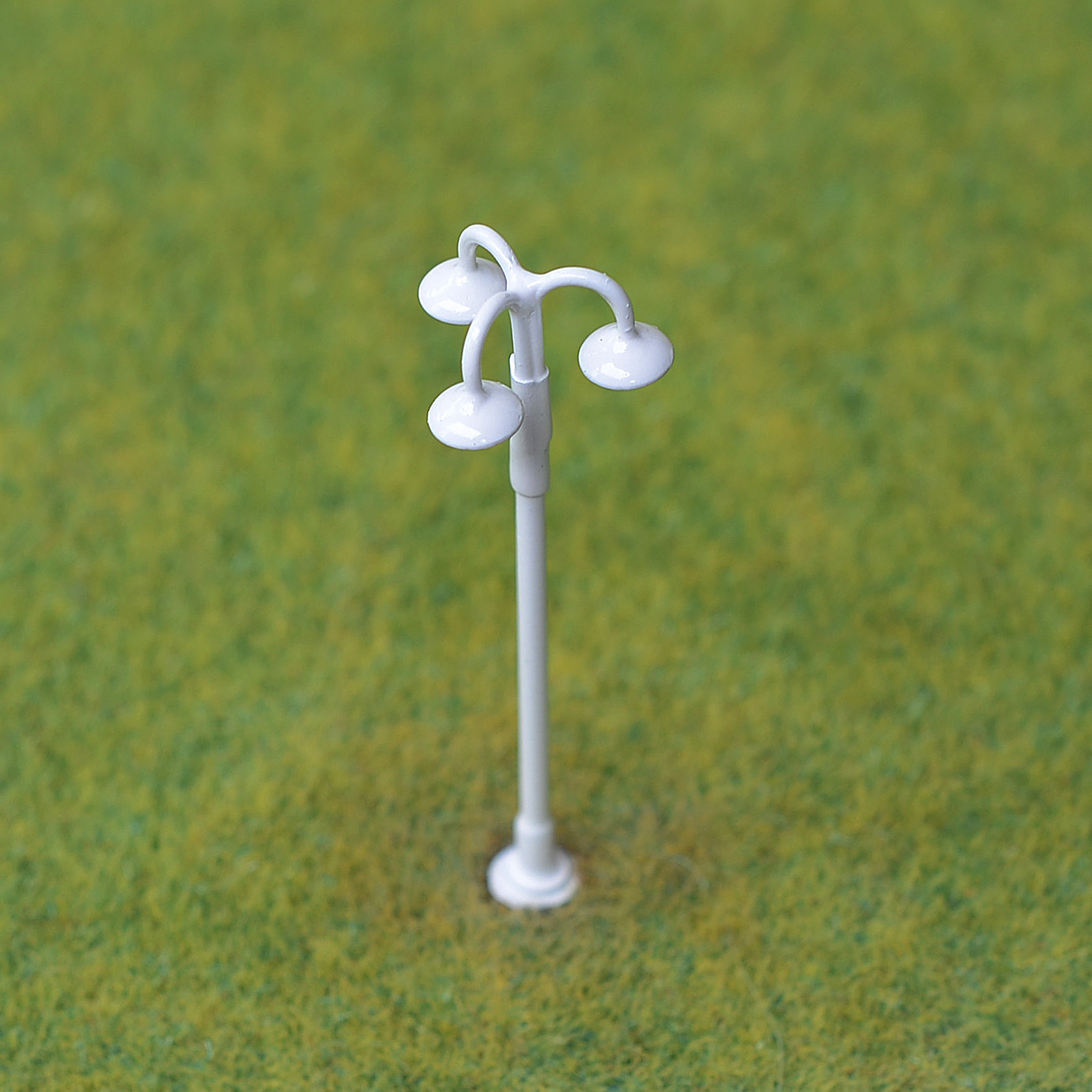 5 x N Scale LED light Model train Railroad 3 heads street road Lamp ...