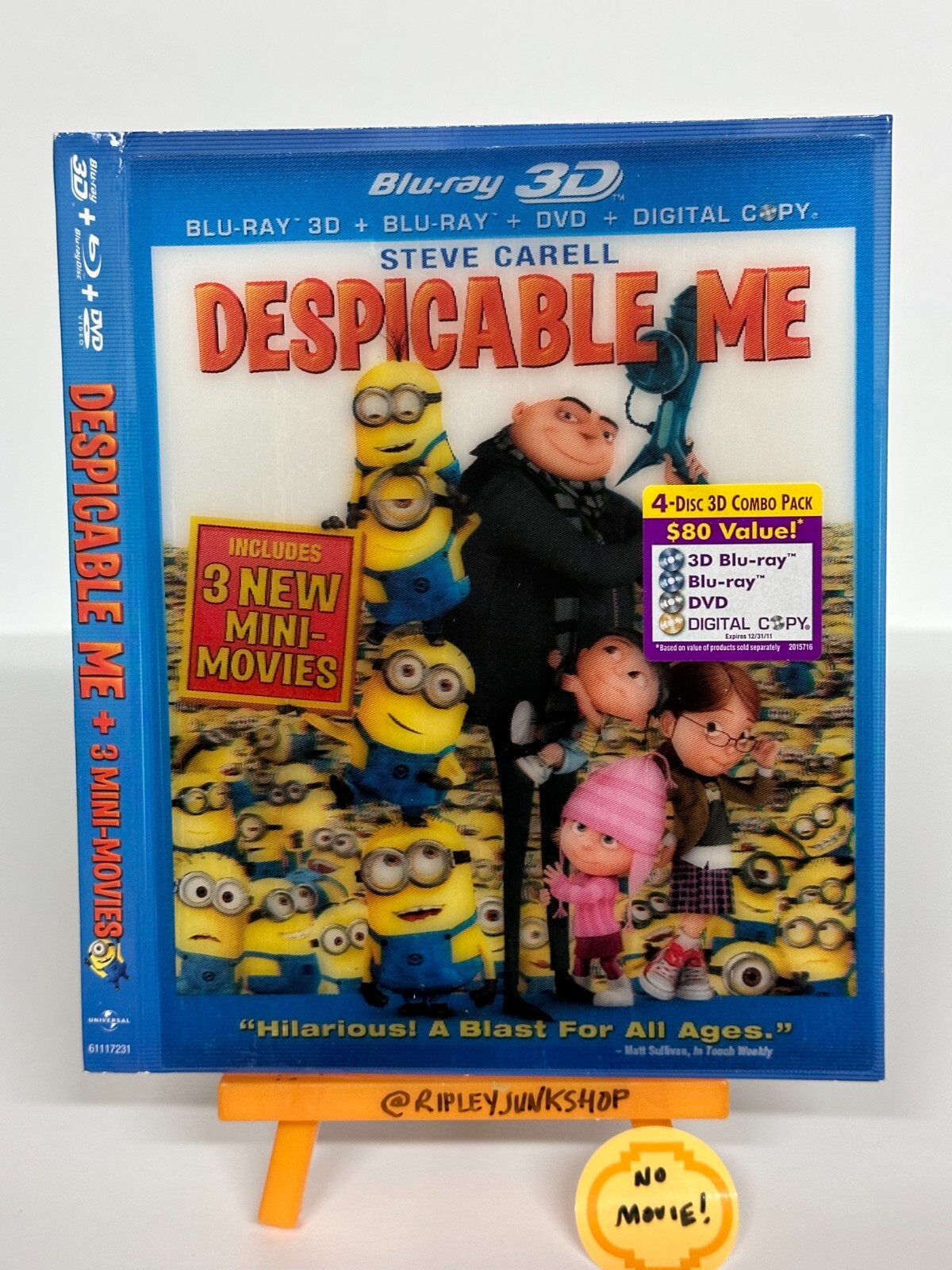 Slipcover ONLY! Cardboard Sleeve Blu-Ray DVD Dust Covers (NO MOVIE NO ...