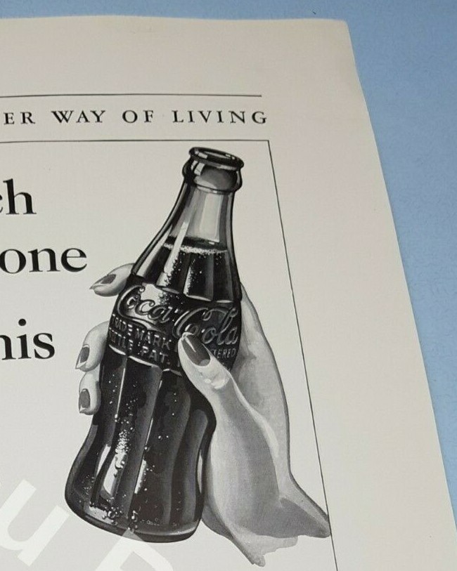 1940 Coca Cola Ad Pilot Drinks A Coke Vintage Coca Cola Ads