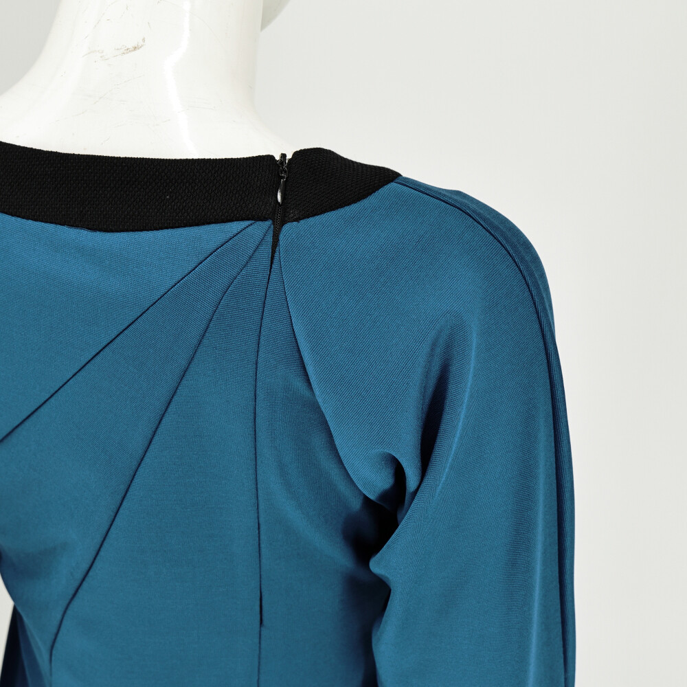 Cosplay TOS Female Duty Blue Dress The Original Series Starfleet ...