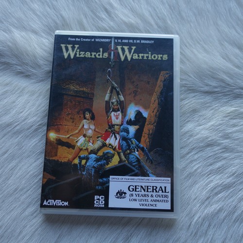 WIZARDS AND WARRIORS PC Game David W Bradley Wizardy Game 2000 Vintage ...