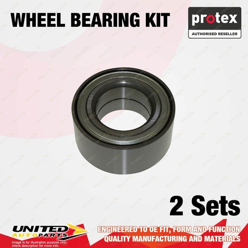2x Rear Protex Wheel Bearing Kit for Mercedes Benz W202 W203 W208 W209 ...