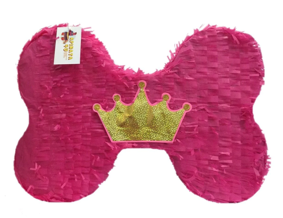 Princess Dog Bone Pinata 20" Pink Color Puppy Themed Party | eBay