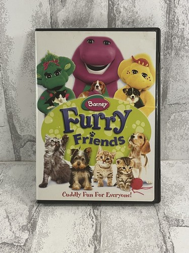 Barney Furry Friends DVD Out Of Print OOP Kids Show Cuddly Fun For ...