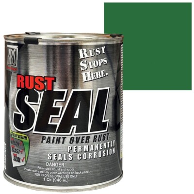 KBS RustSeal Gloss Safety Green Rust Preventive Coating, Quart #KBS ...