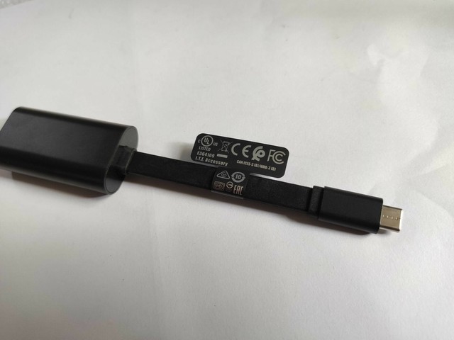 Dell Usb-c to Gigabit Ethernet Adapter Cable 96NP5 Dbqbcbc064 for sale ...