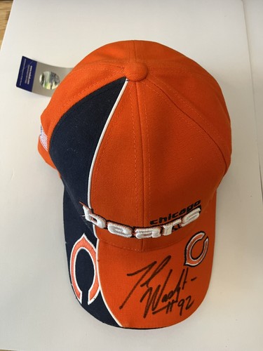 Autographed By Ted Washington #92. NWT VTG 90's Reebok NFL Chicago ...