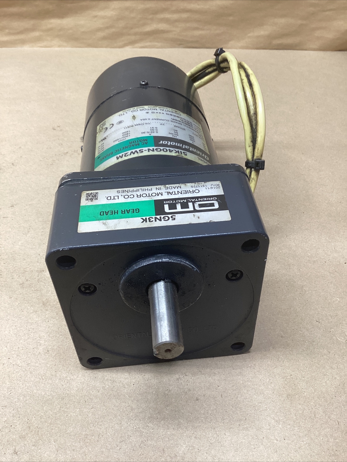 Oriental motor 5IK40GN-SW2M AC220V with 5GN3K Gear head #712H68FML | eBay