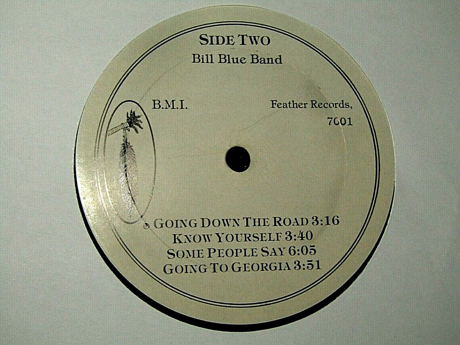 1975 Blues Rock Psych LP: Bill Blue Band - Streetpreacher - Feather ...