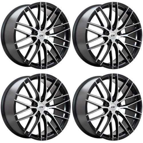 Set of 4 17in Black Alloy Wheel Rims for Kia Soul EV, DAZ116N 5x114.3 ...
