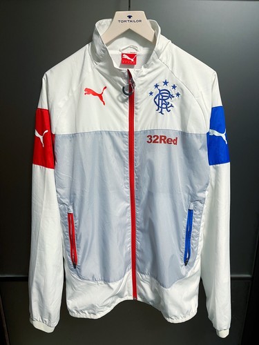 Glasgow Rangers Football Away Training Jacket Adults Excellent ...