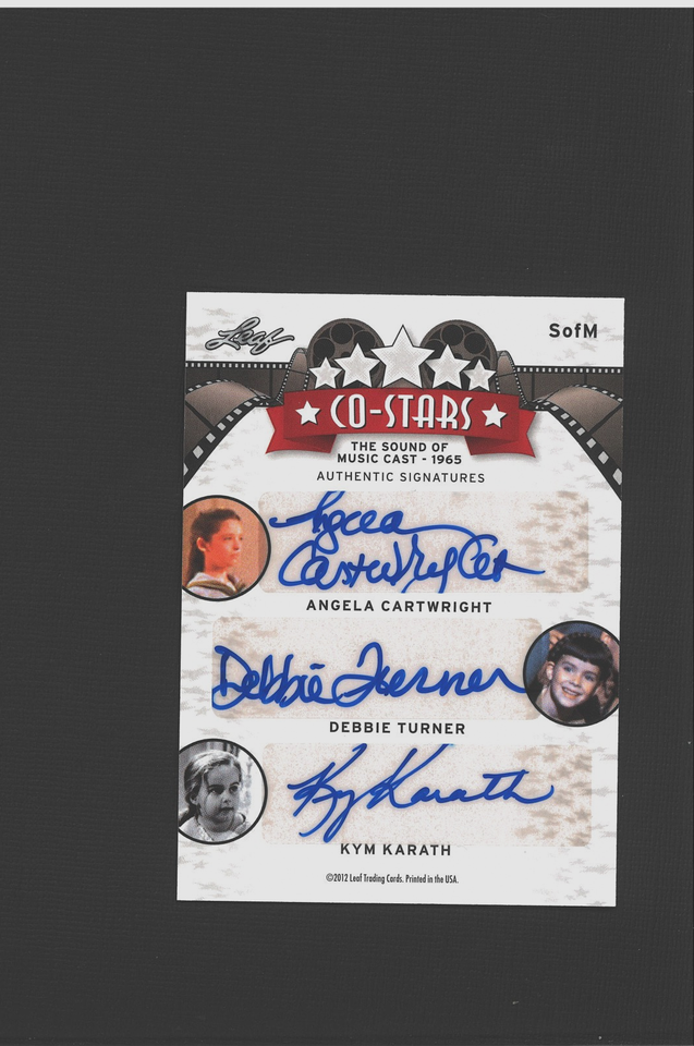 ALL 7 The SOUND OF MUSIC Autograph Pop Century Co-Stars Auto ANGELA ...