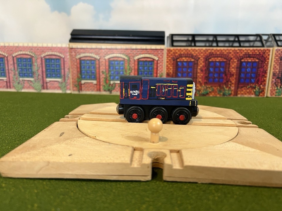 CUSTOM THOMAS WOODEN RAILWAY Class 08. Eastleigh Works. Thomas ...