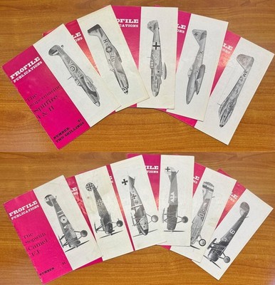 PROFILE PUBLICATIONS - 7 WW2 Aircraft & 6 WW1 Aircraft | eBay