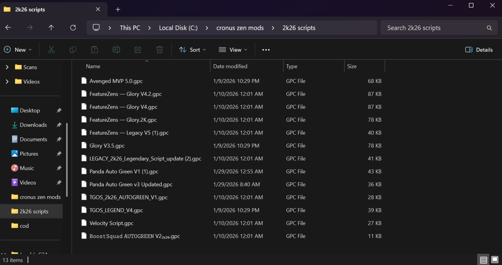 NBA 2K26 Cronus Zen Script Pack –Panda, Glory 4.2 & More | eBay