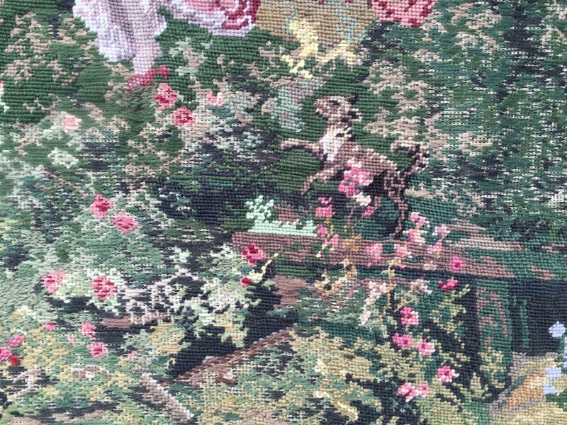 Vintage Tapestry, Handmade French Tapestry Stunning Tapestry,3x4ft | eBay