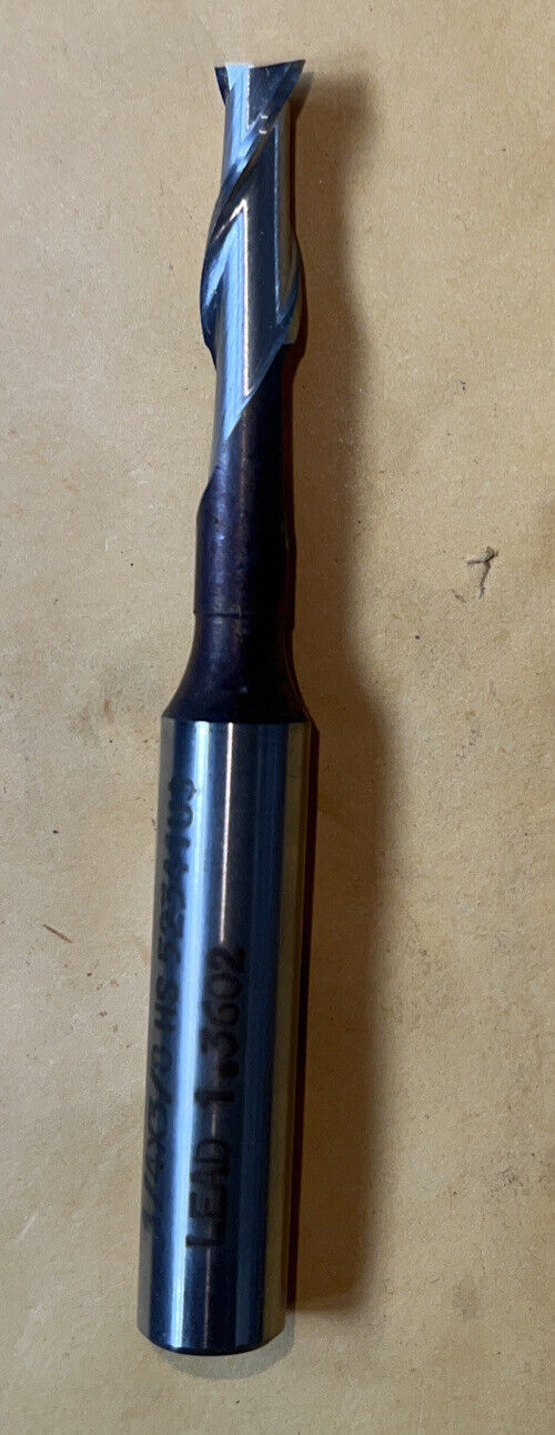 Lot Of 2: Regal End Mill 1/4”x3/8”x5/8”x 3-1/16” 2Flt 50630 USA Long ...