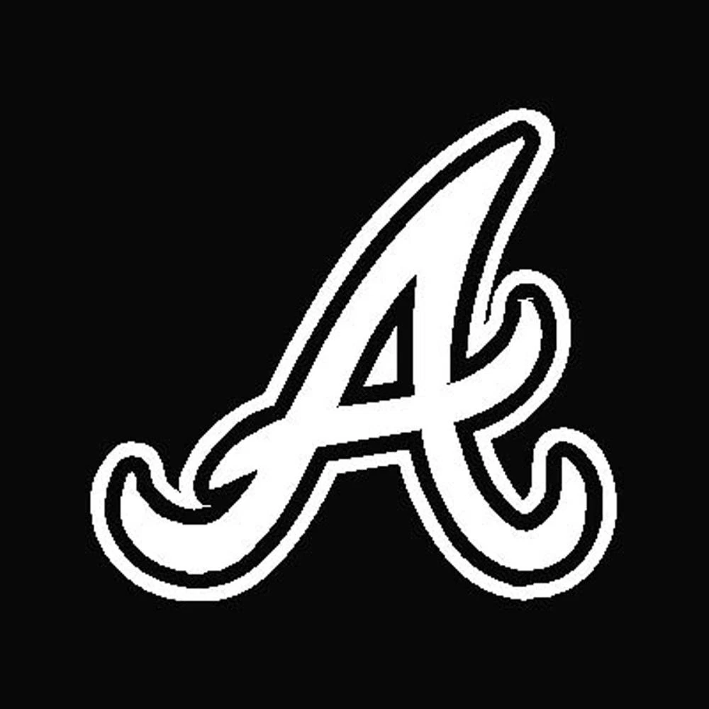 Braves Logo Black