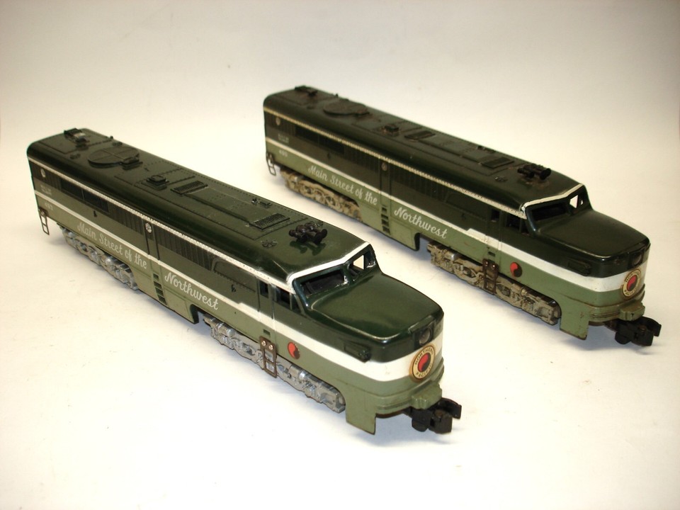 American Flyer Northern Pacific Alco A-B-A Diesel Engines [Lot BH6-D8 ...