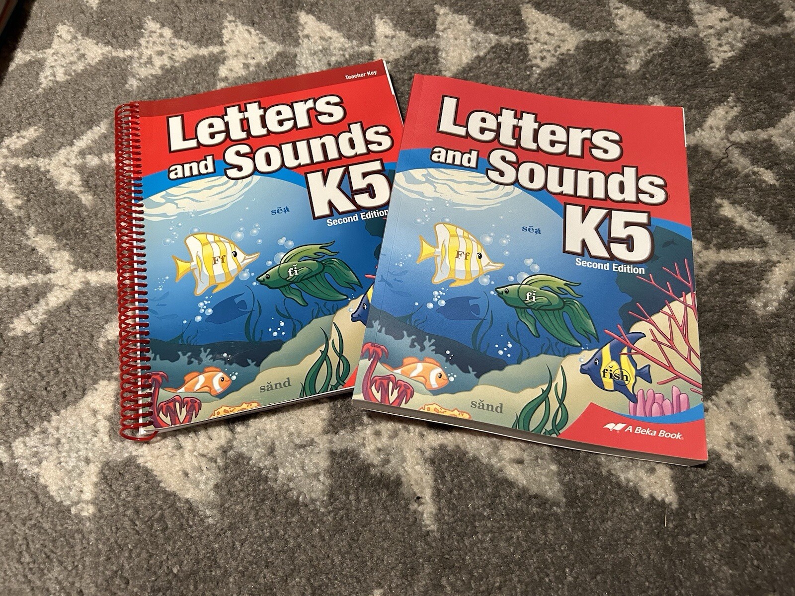 Abeka Letters & Sounds K5 Teachers Manual & Student Text | eBay