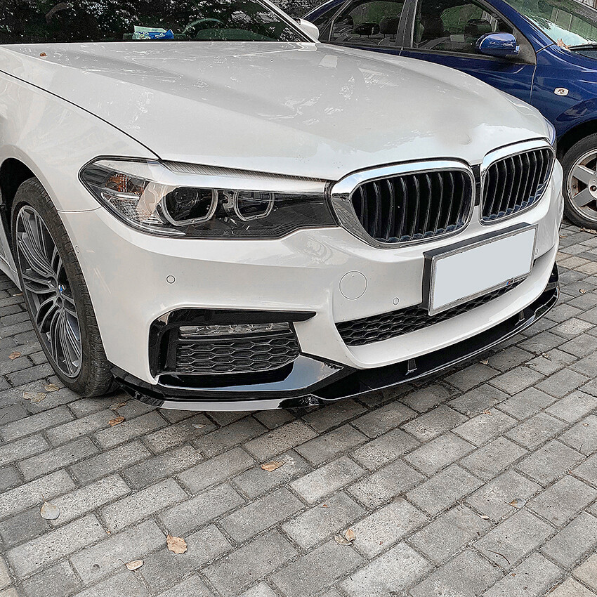 For 2017-2020 BMW 5 Series G30 G31 M Sport Front Bumper Lip Spoiler ...