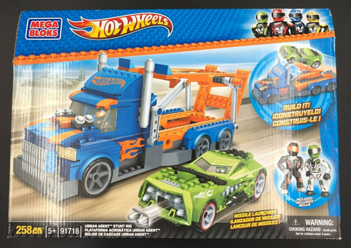 MEGA BLOKS Hot Wheels: Urban Agent Stunt Rig (91718) - NEW 65541917187 ...