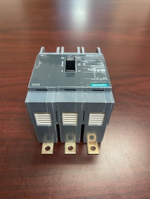 ITE Siemens BQD BQD3100 3 Pole 100Amp 480Volt Bolt-On BRAND NEW Circuit ...