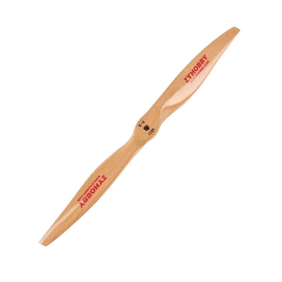 12*6 RC Plane Propeller Model Aircraft 12 Inch Prop Electric Wood ...