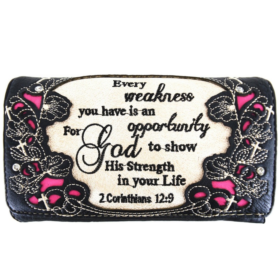 Scripture Bible Verse Western Purse Country Handbag Women Shoulder Bag ...