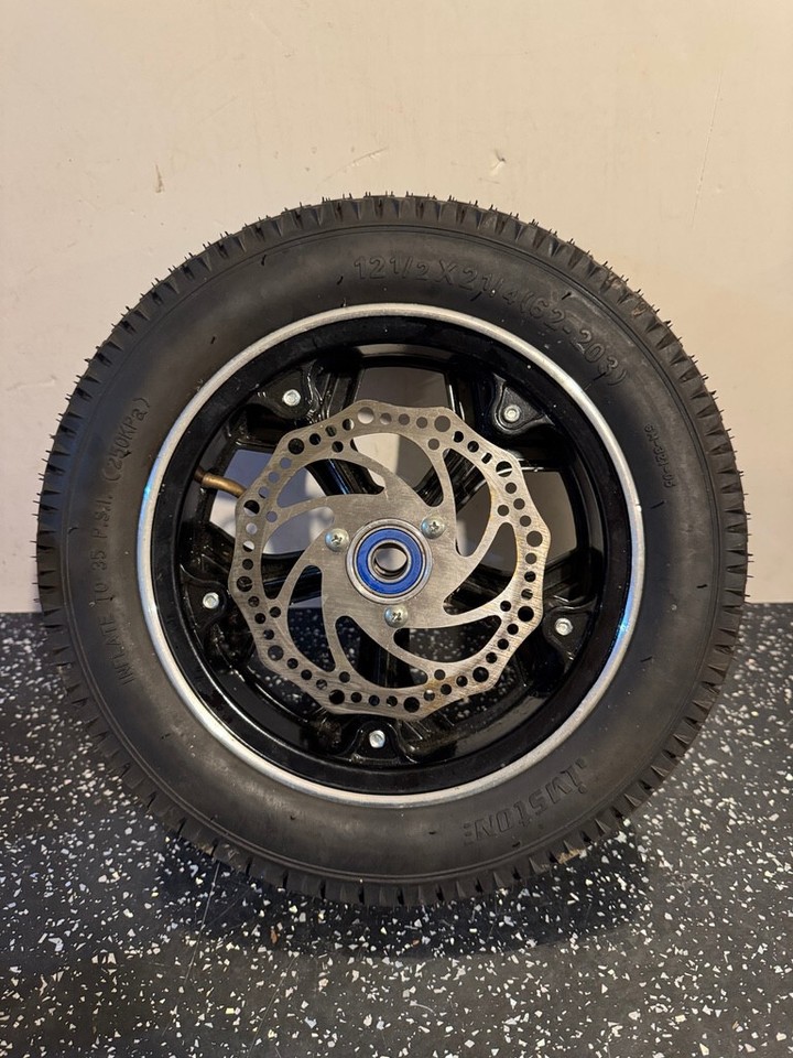 GREEN POWER LIGHTEST MOBILITY SCOOTER REAR WHEEL | eBay UK