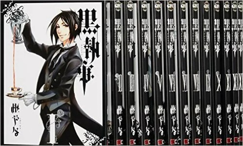 Kuroshitsuji Black Butler Comic Book Vol.1-34 all set manga anime ...