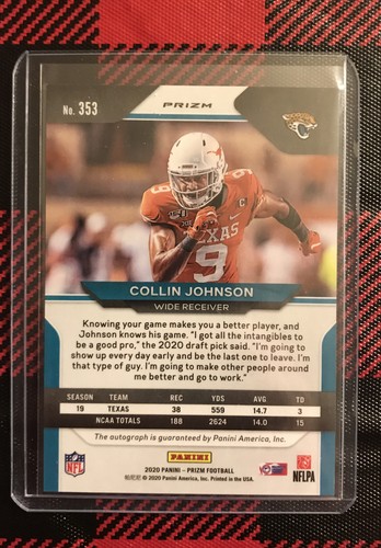 2020 Panini Prizm - Rookie Neon Green Pulsar Prizm Autographs #353 ...