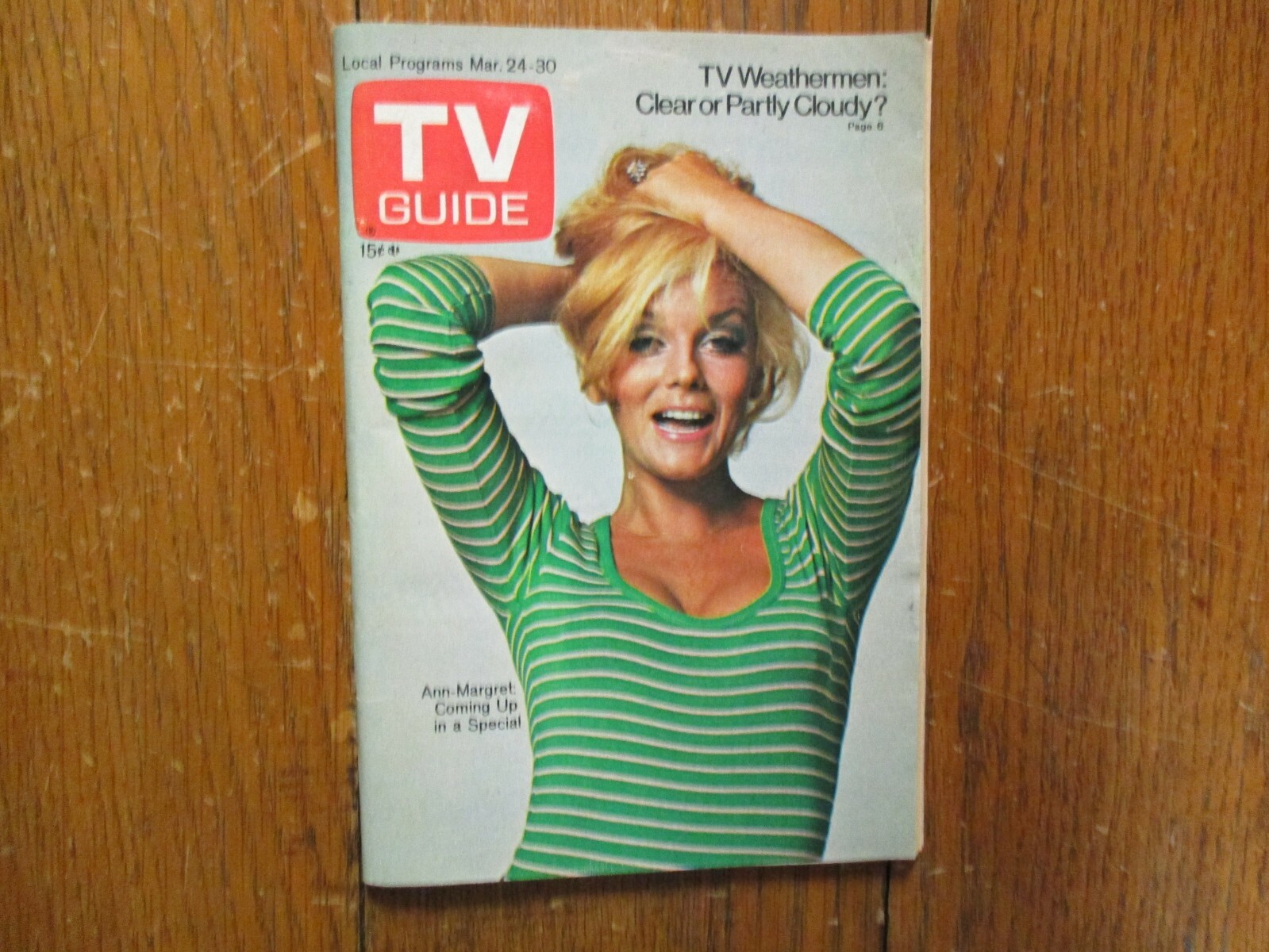 3/1973 TV Guide Mag(ANN-MARGRET/BETTE DAVIS/H RICHARD HORNBERGER ...